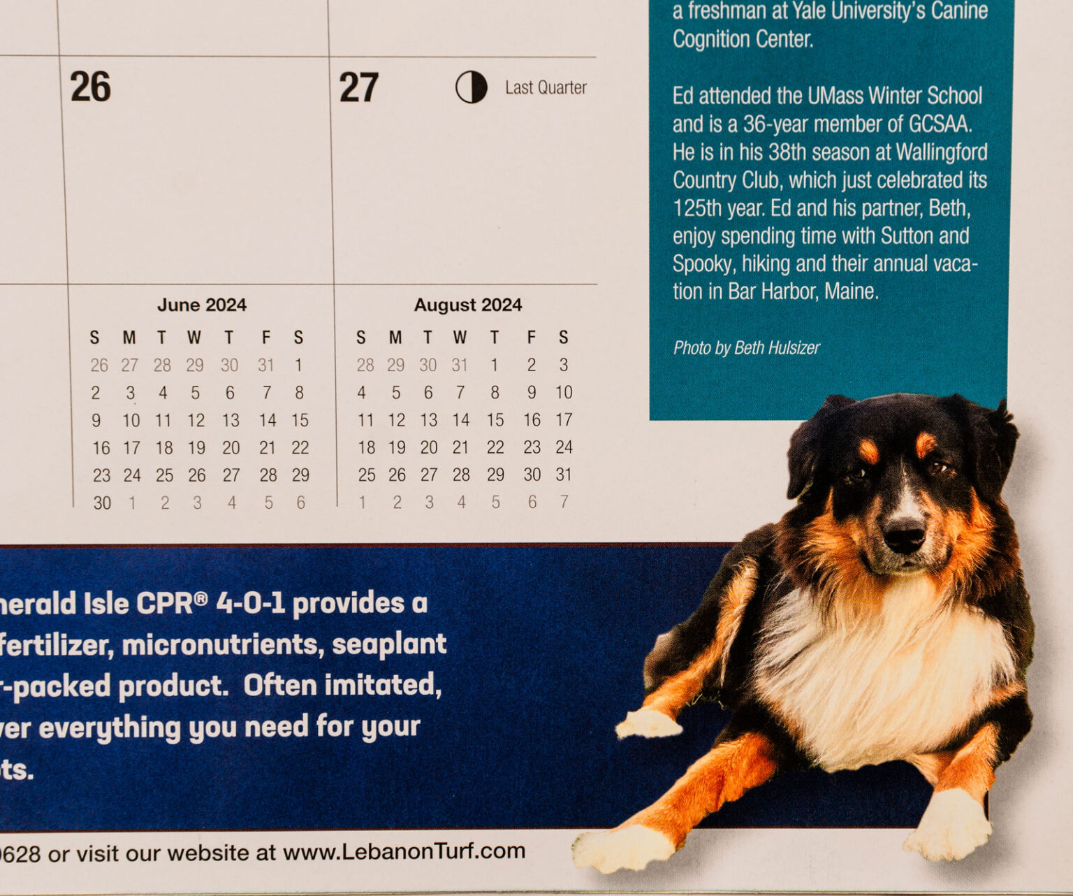 Cover Boy Clover - North Shore Golf Magazine